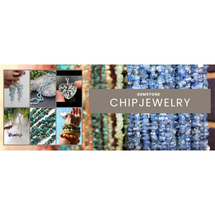 Gem Chip Jewelry - Crystal Chip Necklaces, Bracelets & Earrings ...