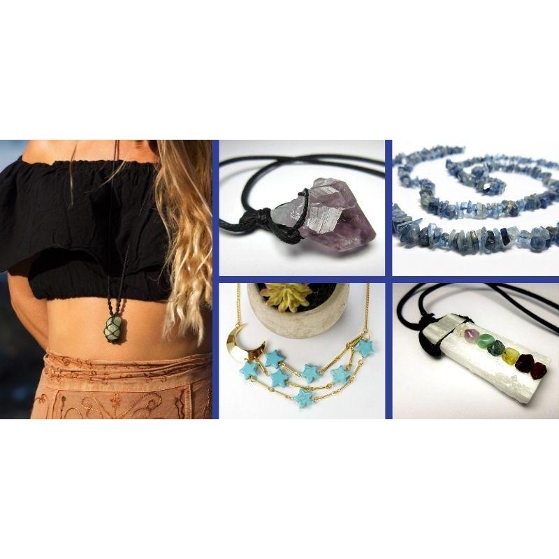 Healing Crystal Jewelry - Natural Stone, Crystal & Gemstone Necklaces ...