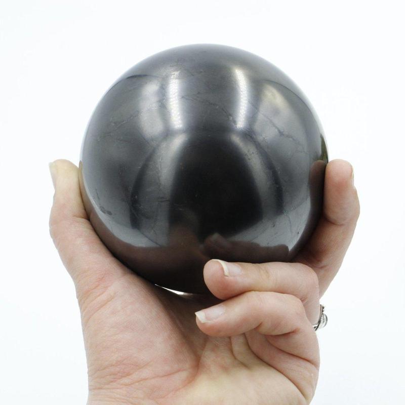 Natural Shungite Spheres || Protection || Russia – Nature's Treasures
