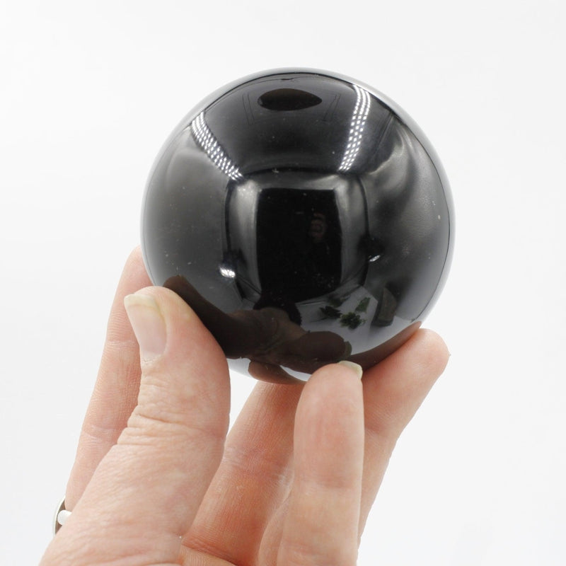 Polished Gold Sheen Obsidian Spheres || Protection || Mexico – Nature's ...