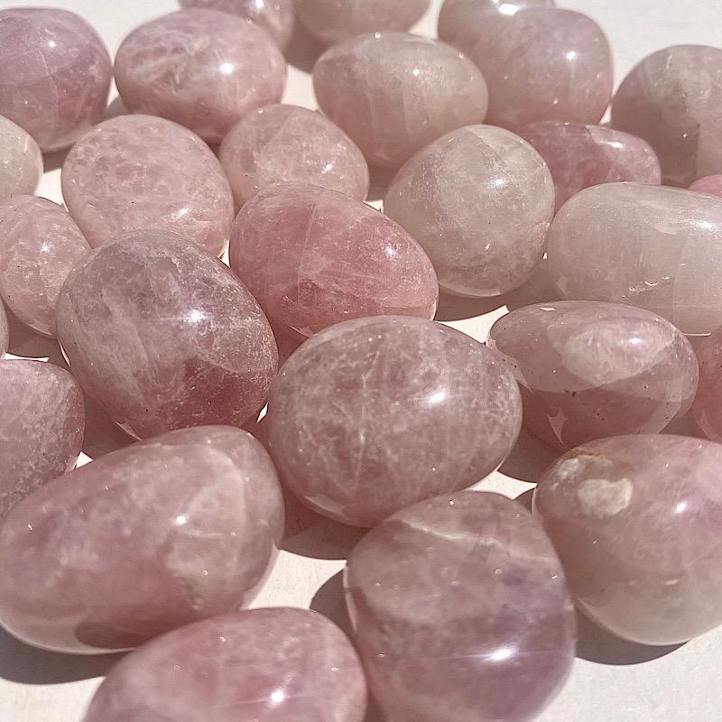 Polished Lavender Quartz Tumbled Stones || Compassion & Wisdom || Peru ...