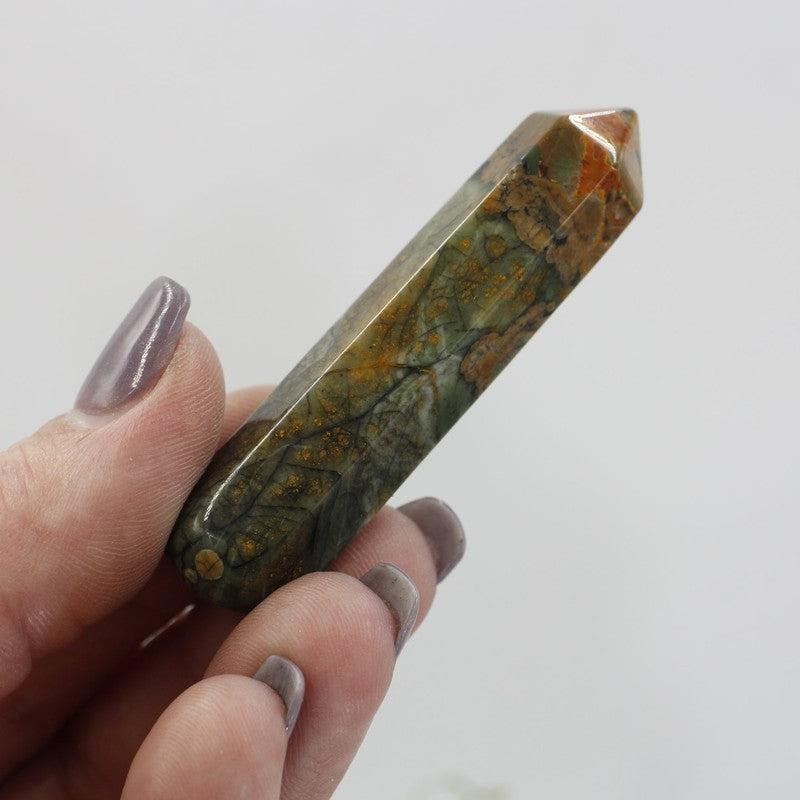 Small Rhyolite Massage Point Tool || All Chakras – Nature's Treasures