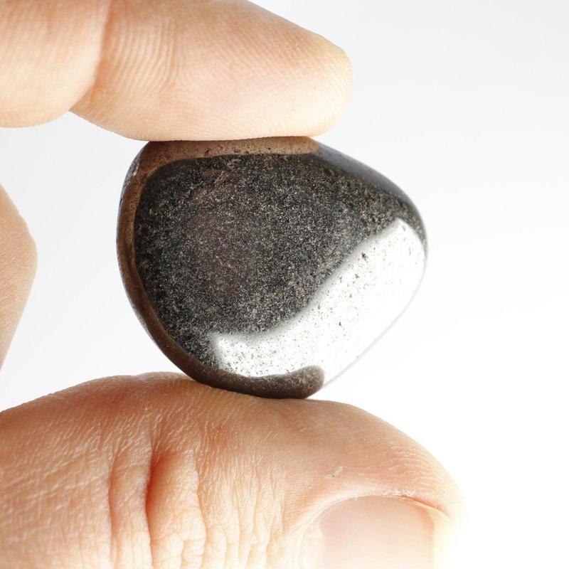 Polished Hematite Tumbled Stone || Grounding & Manifestation || Brazil ...