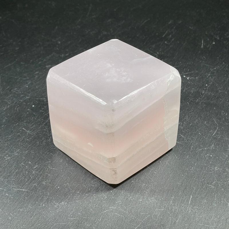 Polished Pink Calcite Cube Carvings || Madagascar – Nature's Treasures