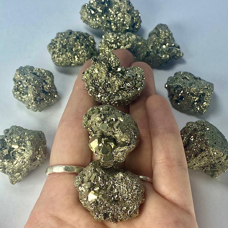 Crystals - Pyrite Chunks – Nature's Treasures