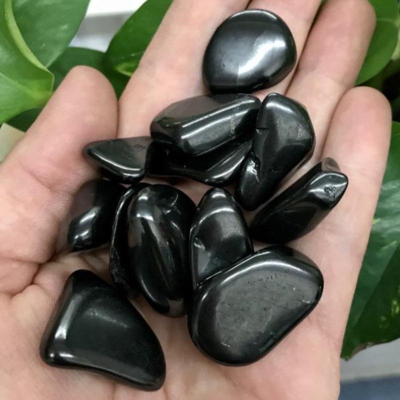 Shungite Polished Tumble Stone Small - Nature's Treasures